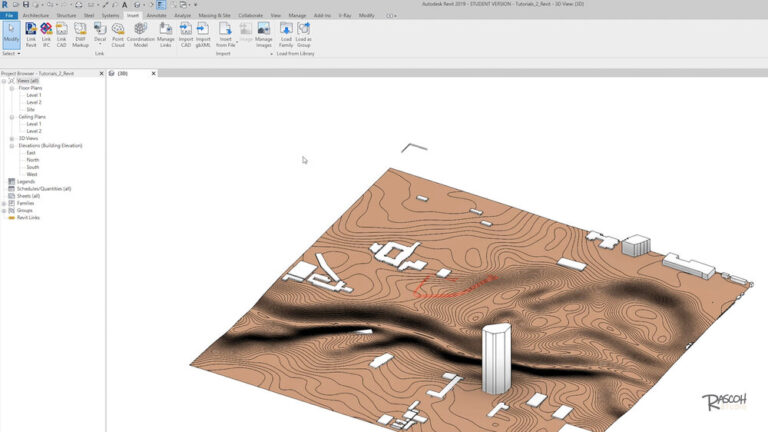 Create a Revit Site Model by Linking CADMapper — Rascoh Studio